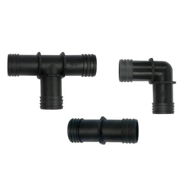 1" Hydro Flow Premium Barbed Fittings - Astral Grow